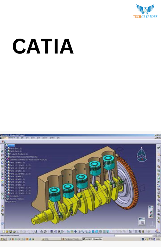 Catia Training Course | Tech Cryptors